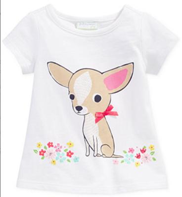China lovely girl shirt ,cute shirt ,cotton ,3-8T for sale