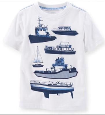 China short tee shirt ,boy shirt, jersey cotton ,3-10T for sale
