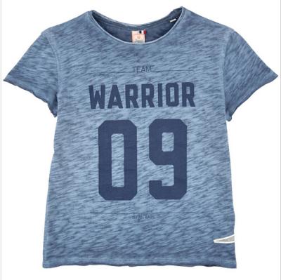 China Newest fashion design boy tee shirt,short sleeve shirt ,100% cotton, 3T-10T for sale