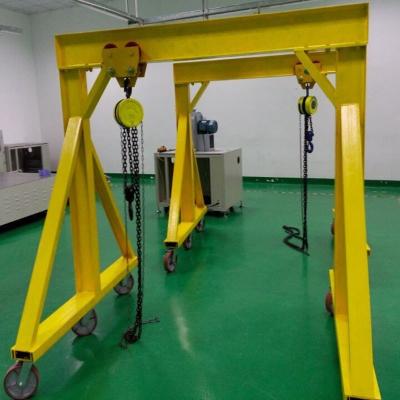China De draagbare Mobiele van het de Workshopgebruik van de Brugkraan 5T Certificatie van Ce Te koop