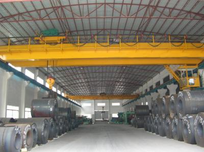 China 50 / tipo dobro gancho do QD do guindaste de ponte 18m do gancho do período 10T à venda