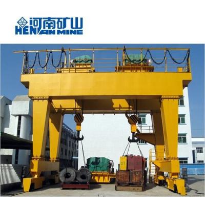 Cina ME scrivere la doppia gru a cavalletto elettrica della trave 10m/cantiere navale a macchina di Min With Two Trolleys For in vendita