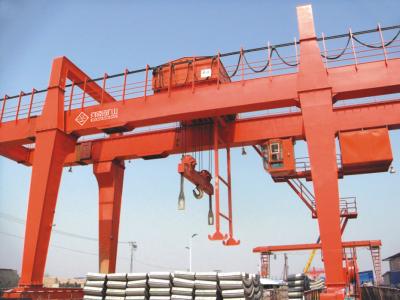 Cina Tipo 75T della gru a cavalletto del gancio delle scorie di giro del sottopassaggio MGC con la portata regolabile in vendita