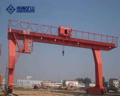 Cina Le gambe a forma di L scelgono la gru a cavalletto della trave 20 T con la miniera dell'argano in vendita