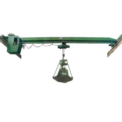 Cina Gru a benna della falda di 5 Ton Wireless Single Beam Bridge Crane With Electric Hydraulic Double in vendita