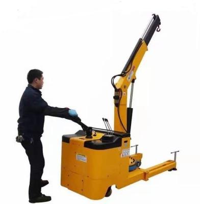 Cina carrello Crane Electric Rotating For Places della batteria 1T con il pavimento piano in vendita