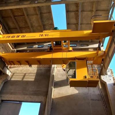 Cina Carrello di sollevamento elettrico della gru a ponte della trave a doppia trave di controllo della cabina per l'officina in vendita