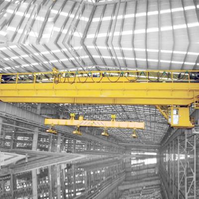 Cina trave Crane With Hanging Beam Paralleling sopraelevato del doppio di 20t QL al fascio principale in vendita