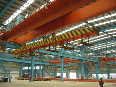 Cina trave Crane With Hanging Beam Paralleling sopraelevato del doppio di 20t QL al fascio principale in vendita