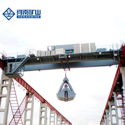 Cina portata 10Ton di 20m gru mobile del ponte sopraelevato di Qz di 20 tonnellate con la gru di gru a benna dello spreco della gru a benna in vendita