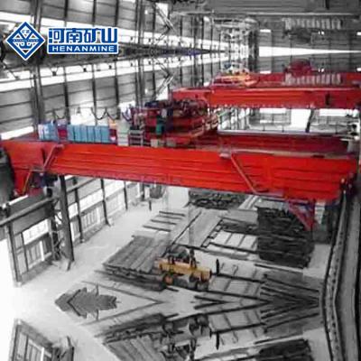 China QD Type de Dubbele van de de Workshop Luchtbrug van de Balk Luchtkraan 10t 15t 20t 25t Reizende Kraan Te koop