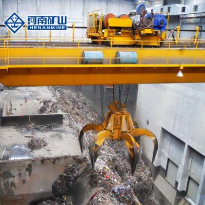 Cina gru a ponte del garage 3p, attrezzatura della gru a ponte da 100 tonnellate con il certificato del Ce della gru a benna in vendita