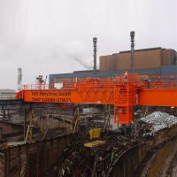 China 20T QC Type Double Beam Brideg includes electromagnetic chuck for sale
