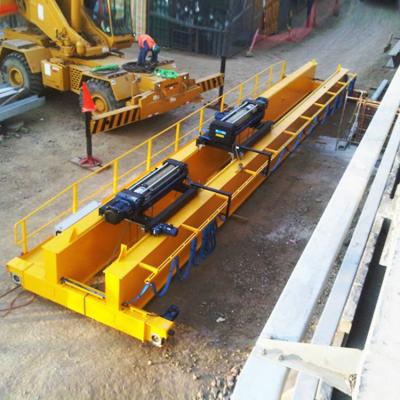 Κίνα 16t+16t μαγνητικός κρεμώντας ακτίνων πολλαπλάσιος γερανός καροτσακιών EOT ανυψωτικών σημείων διπλός προς πώληση