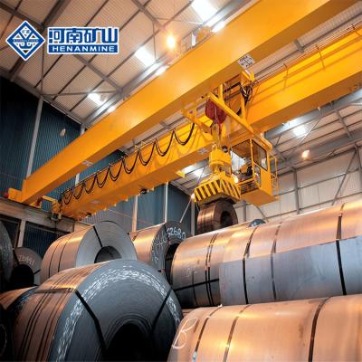 Cina Tipo gru a ponte di controllo di qualità elettromagnetica del fascio di 5-16t doppia utilizzata per la fabbrica d'acciaio in vendita