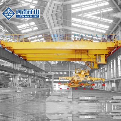 Cina 5 - 15m/gru a ponte trasporto minimo dell'estremità, doppia gru della fine nastro della trave 50/60hz in vendita