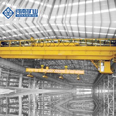 Cina 5 - 15m/gru a ponte trasporto minimo dell'estremità, doppia gru della fine nastro della trave 50/60hz in vendita
