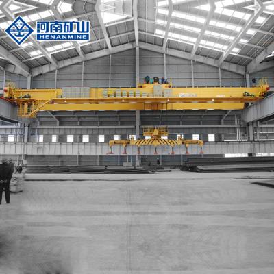 Cina 5 - 15m/gru a ponte trasporto minimo dell'estremità, doppia gru della fine nastro della trave 50/60hz in vendita