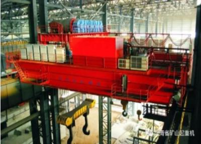 China Gru a ponte del gancio 50/10T di tonnellaggio della trave ausiliaria principale del doppio for sale