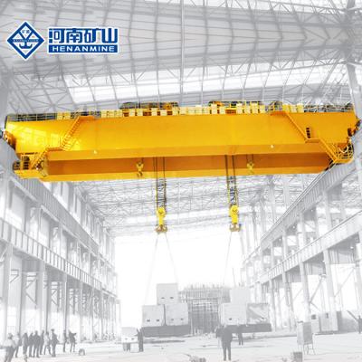 Cina Carroponte a doppia trave con gancio tipo QD con carrello 50/10T in vendita