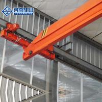 China Box Type Electric Single Girder Overhead Crane 10T LDA Model Workshop for sale