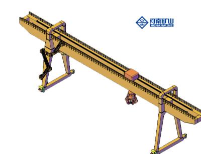 Cina 25T MISURANO 32M Double Girder Gantry Crane For Metal Yard IP55 A6 in vendita