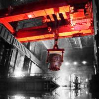 China High temperature resistant double beam casting overhead travelling crane for sale