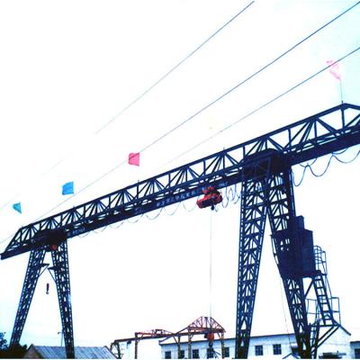 Cina A3 gru a cavalletto elettrica di modello funzionante di dovere 15tons MH Trussed Single Beam in vendita