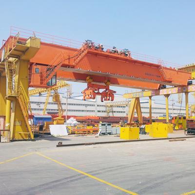 Cina Controllo 30 Ton Double Girder Bridge Crane della cabina per la fabbrica d'acciaio in vendita