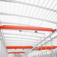 China Span 30m Overhead Crane Single Girder Light Structure for sale