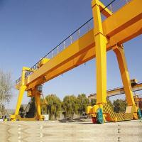 China Mobile Rail Mounted Container Double Beam Gantry Crane for sale