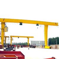 China Box Type 15Tons Single Beam Overhead Crane For Lifting Truck Boxes for sale