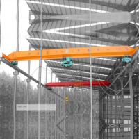 China Span 30m Overhead Crane Single Girder Light Structure for sale