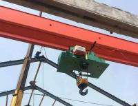 China 10 Ton Electric EOT Foundry Crane 60m Box Type Single Beam Remote Control for sale