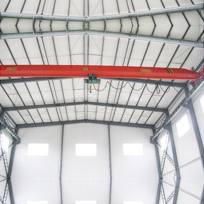 Cina Gru di viaggio sopraelevata telecomandata di 10 Ton Single Girder Overhead Crane in vendita