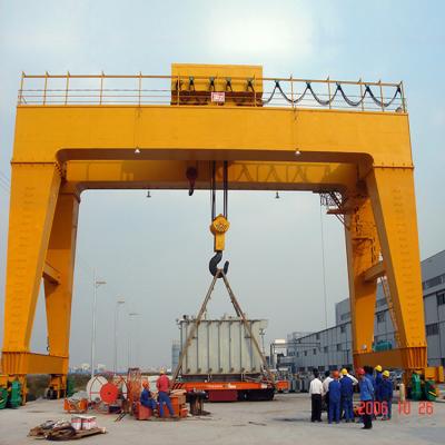 Cina 20/10 di gru di viaggio della struttura della ferrovia elettrica di Ton Double Beam Gantry Crane in vendita