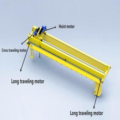Cina Trave Crane Bridge Pendent sopraelevato del doppio di buona qualità 8t a controllo di linea in vendita