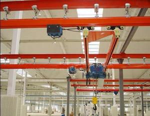 Cina Carrello elettrico sopraelevato di Crane Single Beam Crane With della singola trave di bassa potenza 10T in vendita