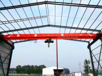 China Pendent Line Single Girder Overhead EOT Crane 31.5m For Workshop Warehouse for sale