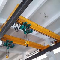 China Pendent Line Single Girder Overhead EOT Crane 31.5m For Workshop Warehouse for sale