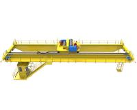 China 35Ton QD Type Double Girder Overhead Crane A5 class Double Hook crane for sale