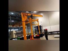 ZB-A Type Column Boom Jib Crane 3t 5t Rotated 360 Degrees For Lift 8m/Min