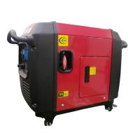 China Bronze 4kw Silent Gasoline Generator Air Cooled Efficient Variable Frequency for sale