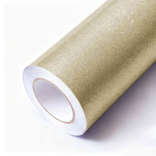 Quality Waterproof Glitter Car Wrap PVC Champagne Color Car Wrap Anti Scratch HYH1056 for sale