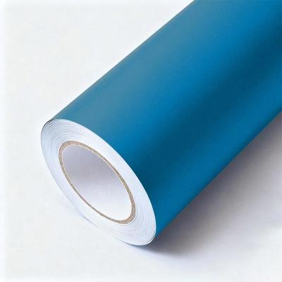 China Customized Pearlescent Vinyl Wrap Anti Scratch Deep Blue Vinyl Wrap OEM / ODM HYM1100 for sale