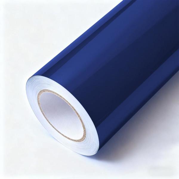 Quality Anti Scratch Gloss Midnight Blue Wrap 1.52mx17.5m Dark Blue Vinyl Wrap Customized HYH1080 for sale