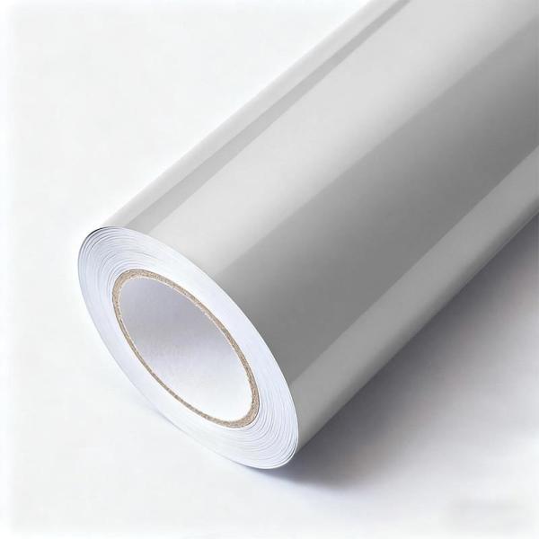 Quality OEM / ODM Semi Gloss Vinyl Wrap 1.52mx17.5m Gloss Grey Car Wrap HYH1136 for sale