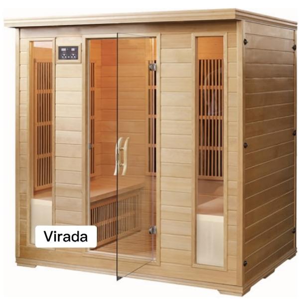 Quality 2025 Modern Style Traditional 3-4 Person Canadian Red Cedar/Hemlock Hot Rock Steam Shower Sauna Rooms for sale