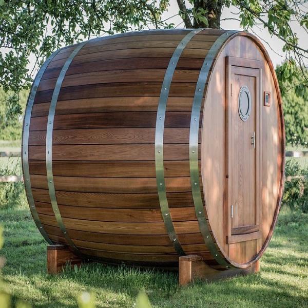 Quality Wooden Far Infrared Sauna Room for Home Use 2-4 Person with Panoramic Tempered Glass Door for sale