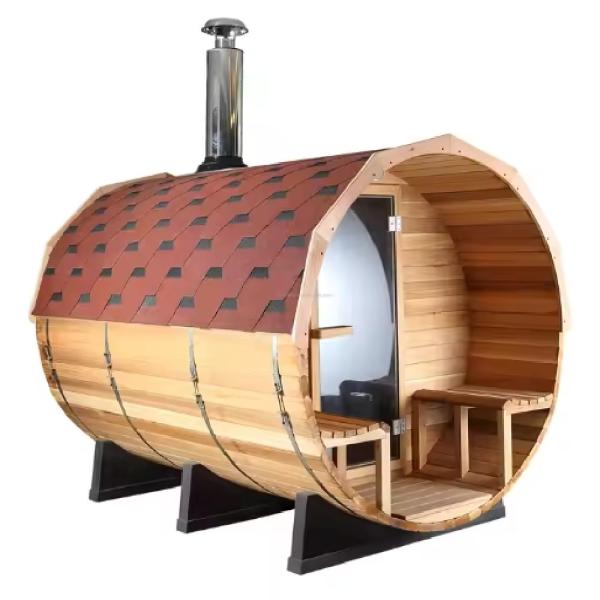 Quality Custom Traditional Sauna Room with Shower Carbon Far Infrared Combination 2-6 Person for sale